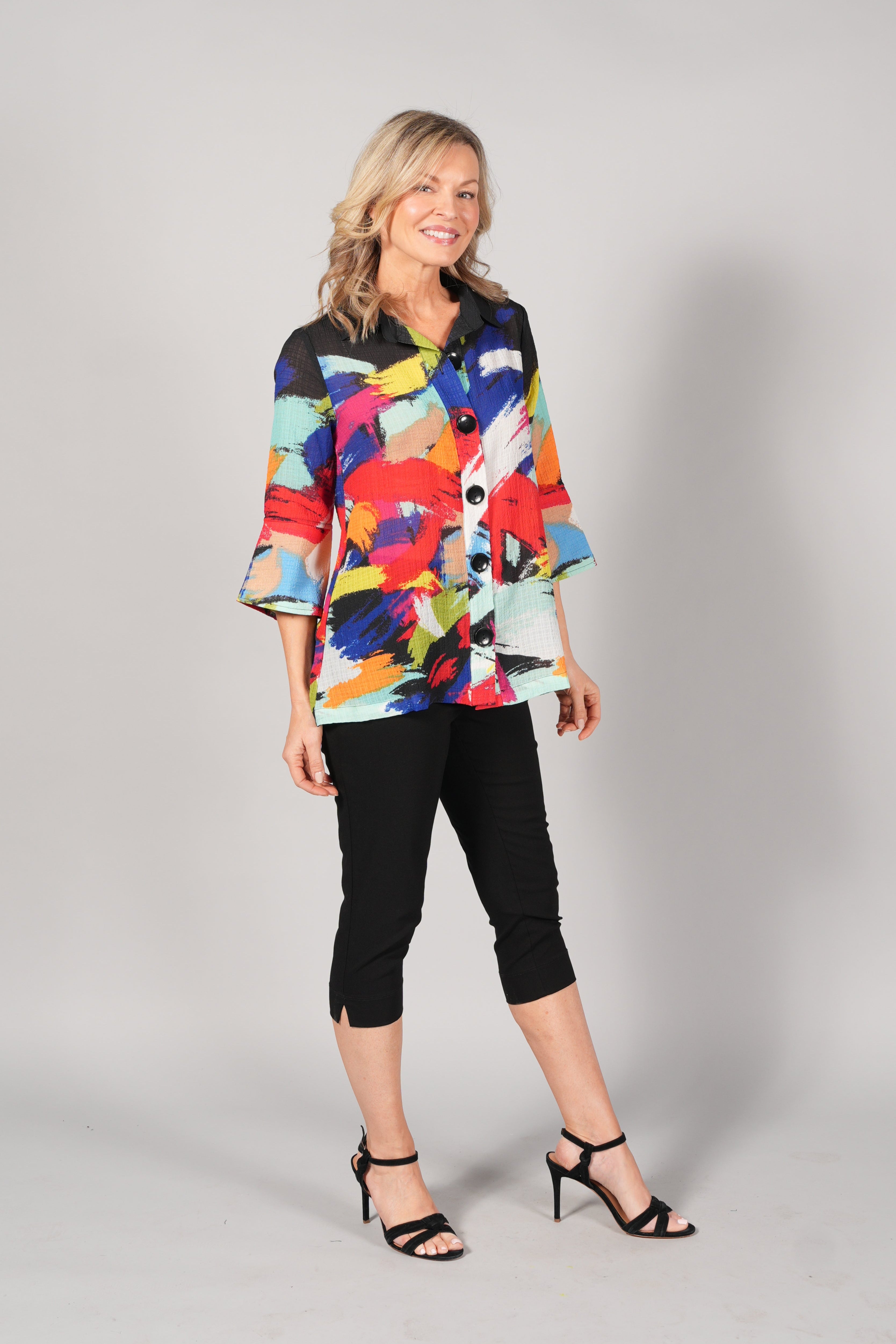 Chemisier avec boutons - Collection Printemps 2025 | Marise Boutique